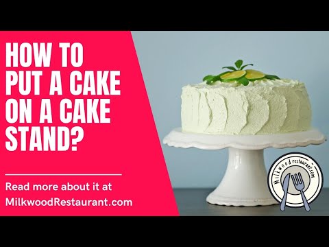 How to Flawlessly Transfer a Cake to a Stand