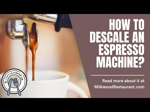 How to Descale an Espresso Machine in 8 Simple Steps