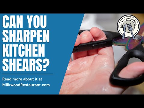 Sharpening Kitchen Shears: Expert Techniques
