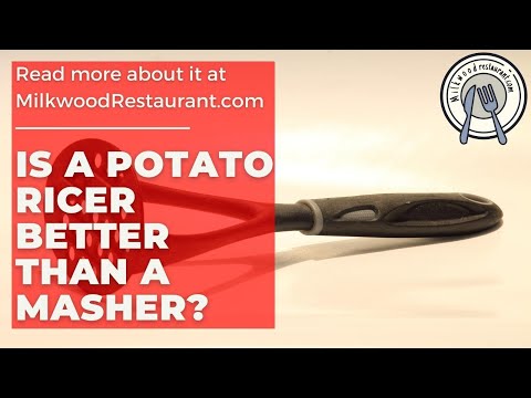Potato Ricer vs. Masher: Mashed Potatoes Showdown