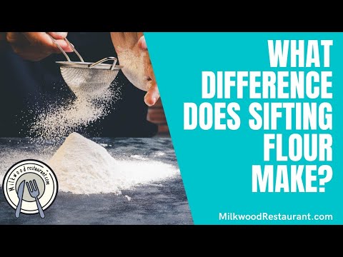 Baking Excellence: The Power of Flour Sifting