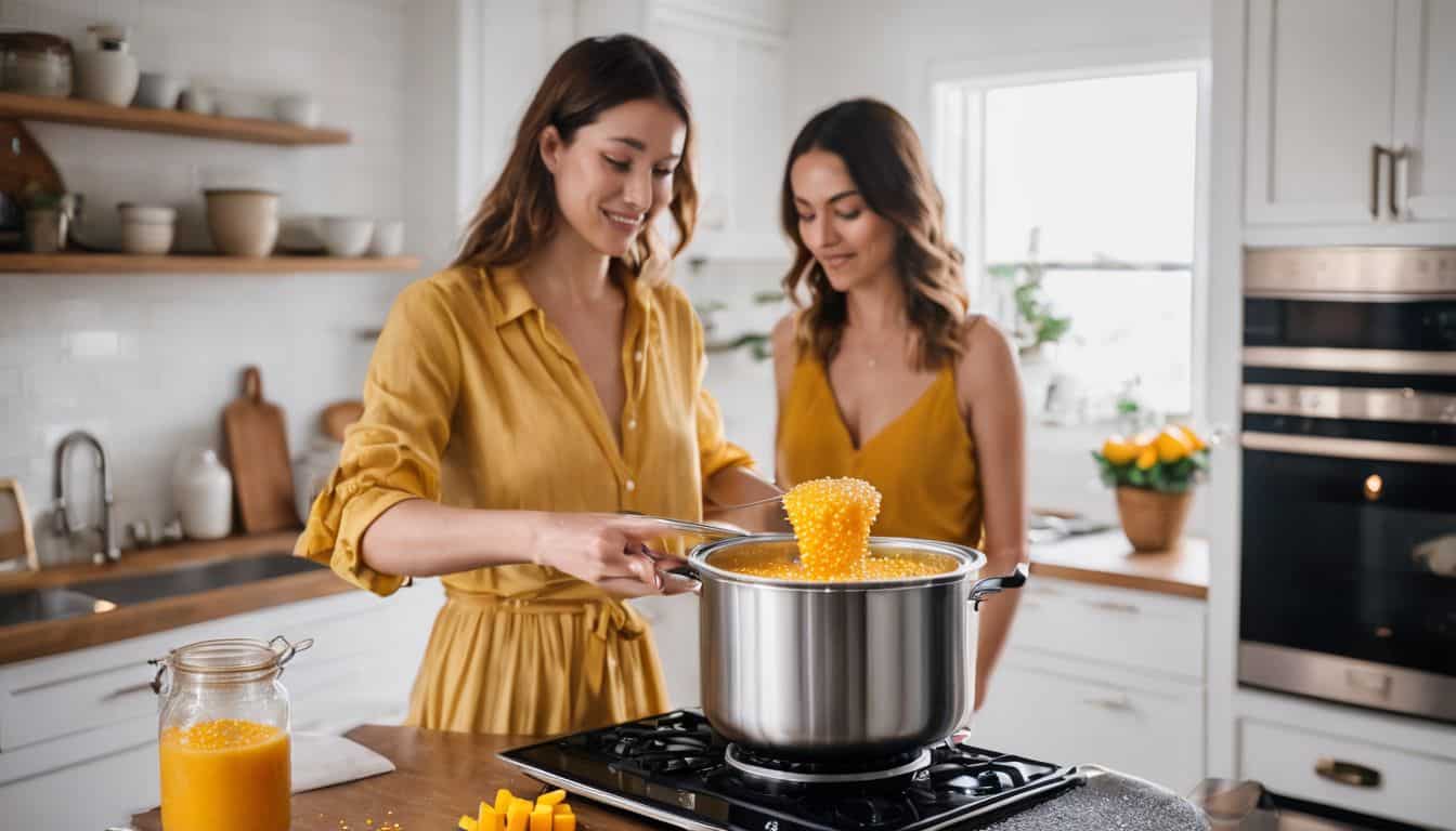 How To Make Crystal Boba With Mango Tapioca Pearls at Home