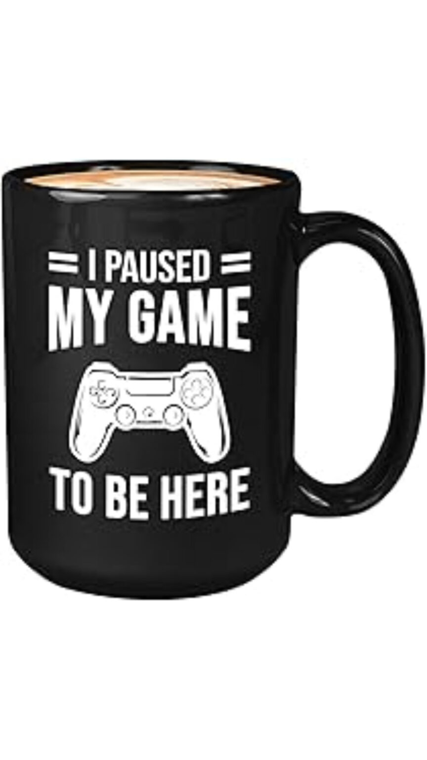 This Mug Is the Cheat Code to Every Gamer’s Perfect Morning
