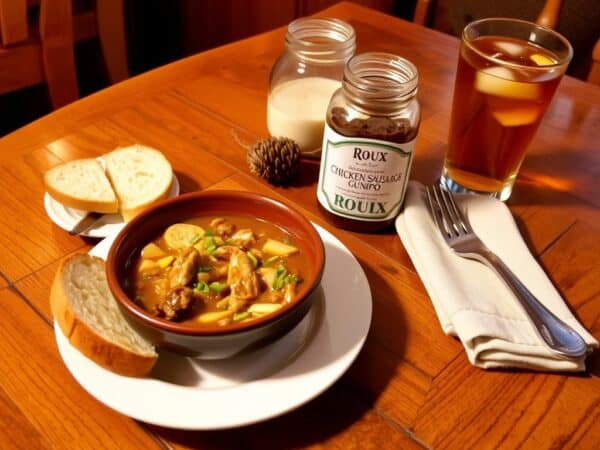 Chicken Sausage Gumbo with Jar Roux: Quick and Flavorful
