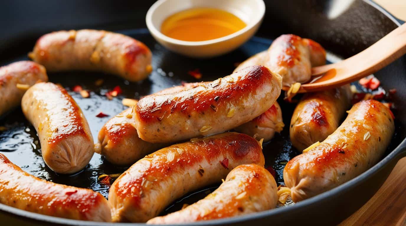 Sweet Italian Chicken Sausage with Kale: A Super Easy Recipe